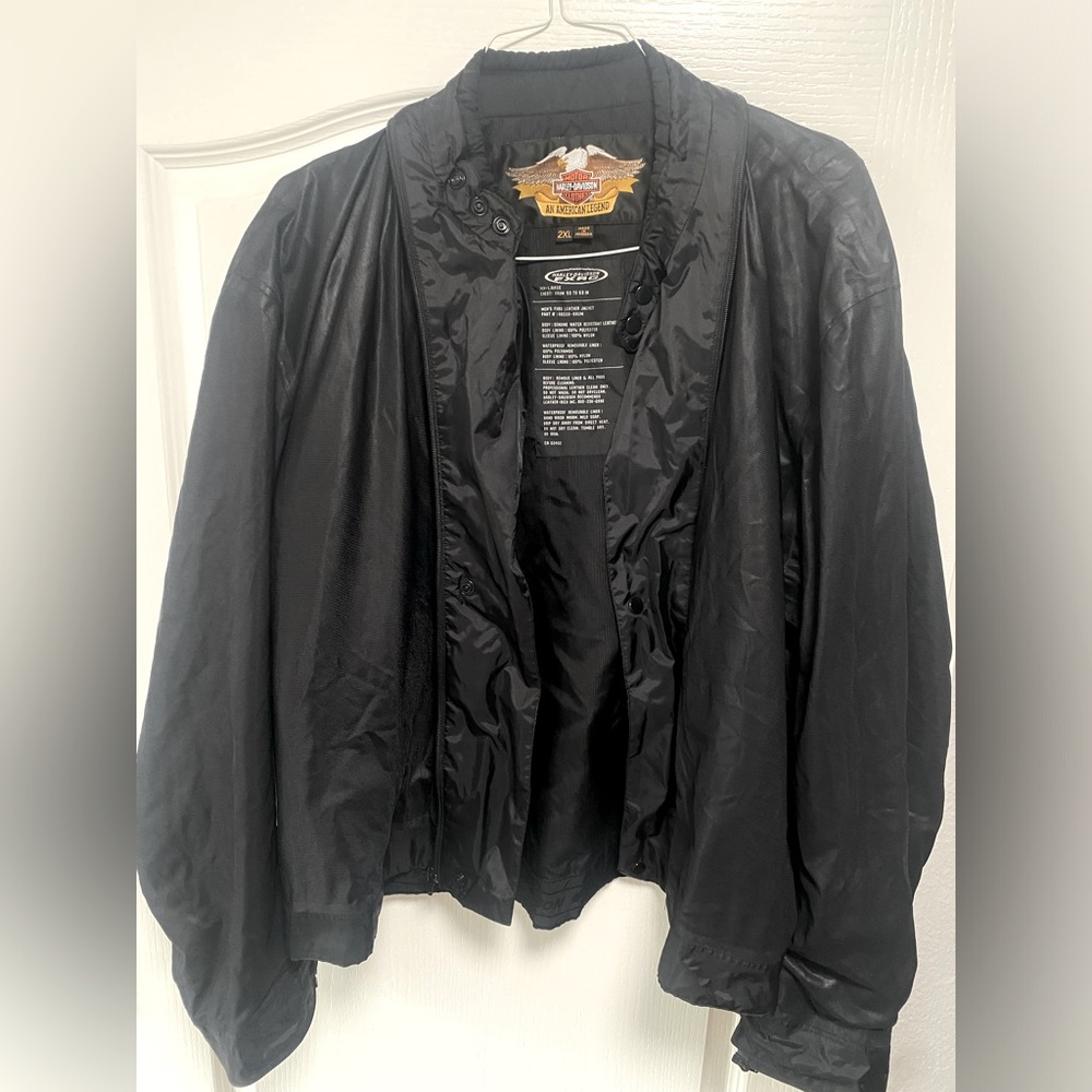 Harley Davidson Jacket Inner Jacket Liner Size Xxl - Gem